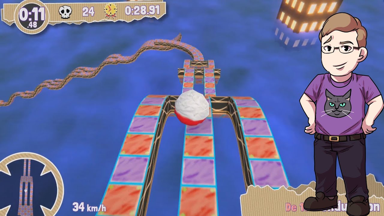 Let's Play Paperball (Demo) - A New Super Monkey Ball Inspired ...