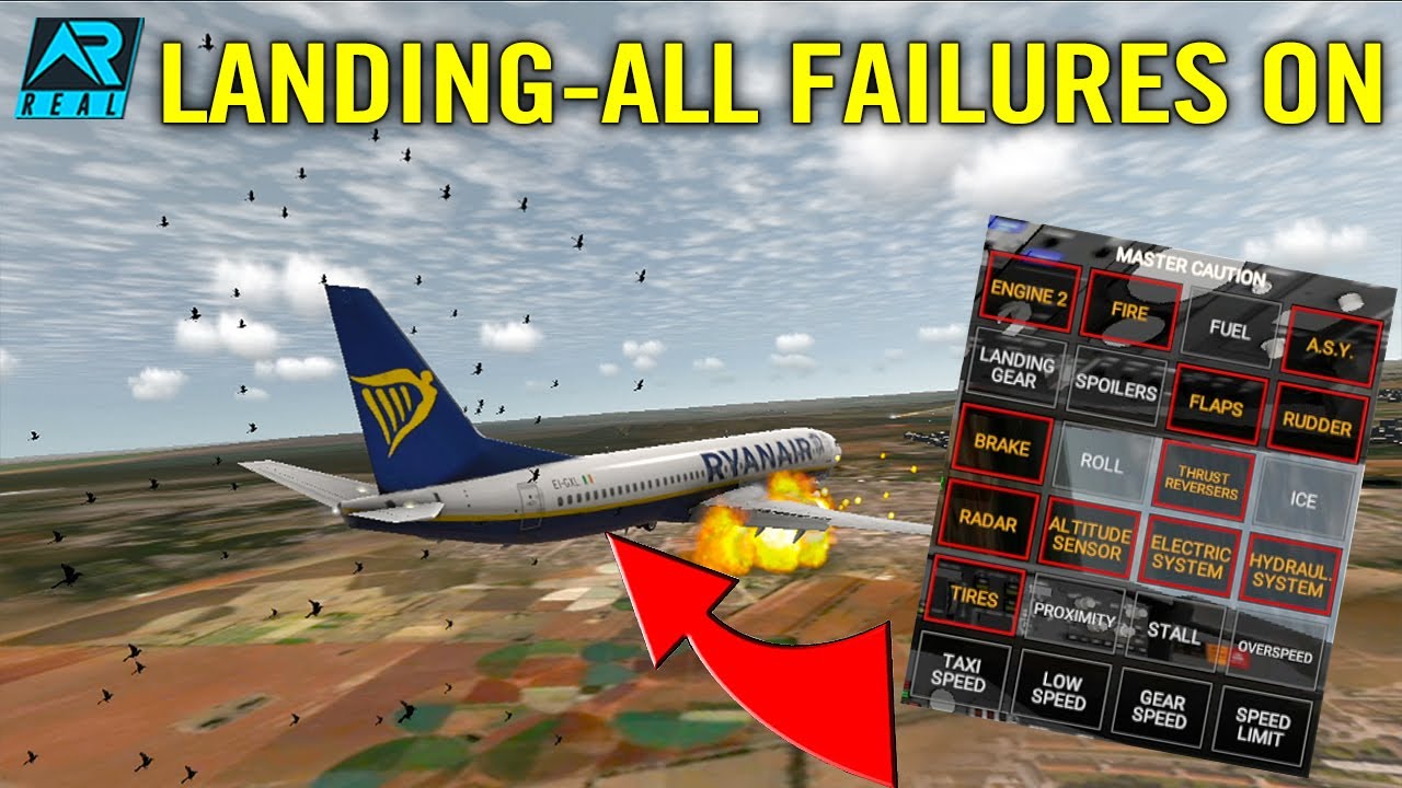 RFS-REAL FLIGHT SIMULATOR|| WORST LANDING FAILURES||FULL HD|| PRO ...