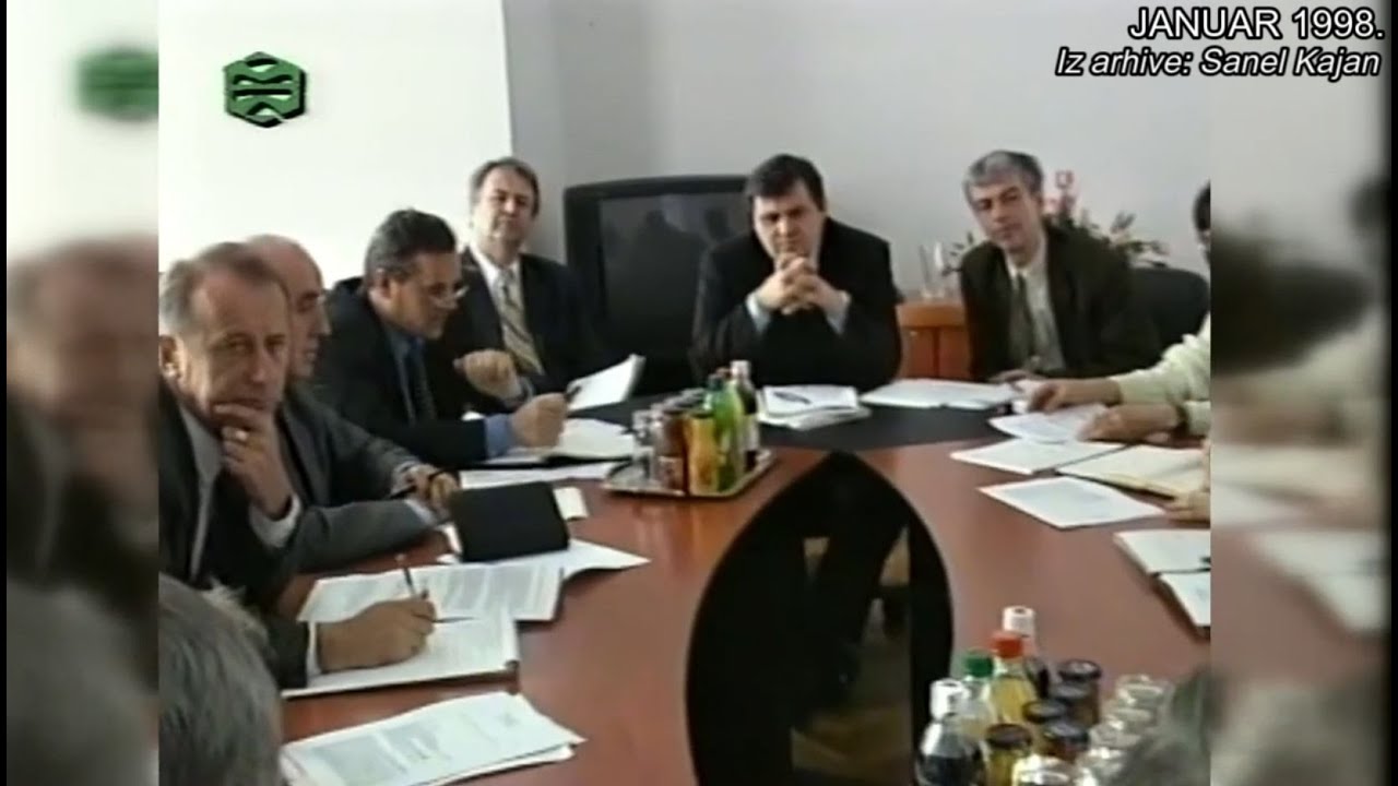 JANUAR 1998. - Oručević i predstavnik UNESCO a Colin Kaiser o Starom ...