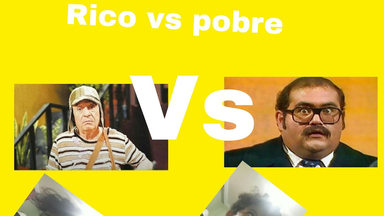 Rico vs Pobre - YouTube