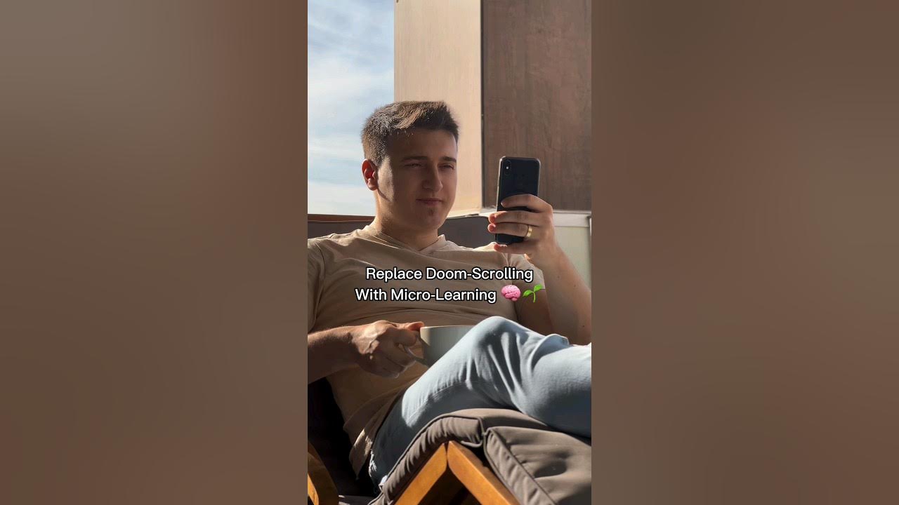 Replace Doom-Scrolling with Micro-Learning 🧠🌱#shorts #microlearning #app - YouTube