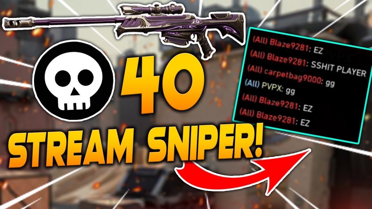 40+ KILLS Op QUICKSCOPING vs TOXIC STREAM SNIPER (with EVIDENCE) - YouTube