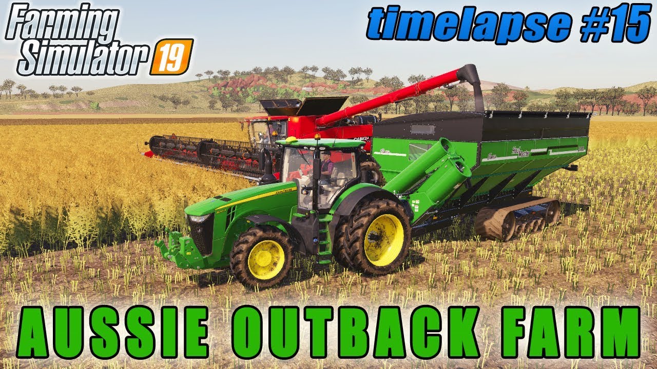 Farming simulator 19 | Aussie Outback Australia Farm | Timelapse #15 ...
