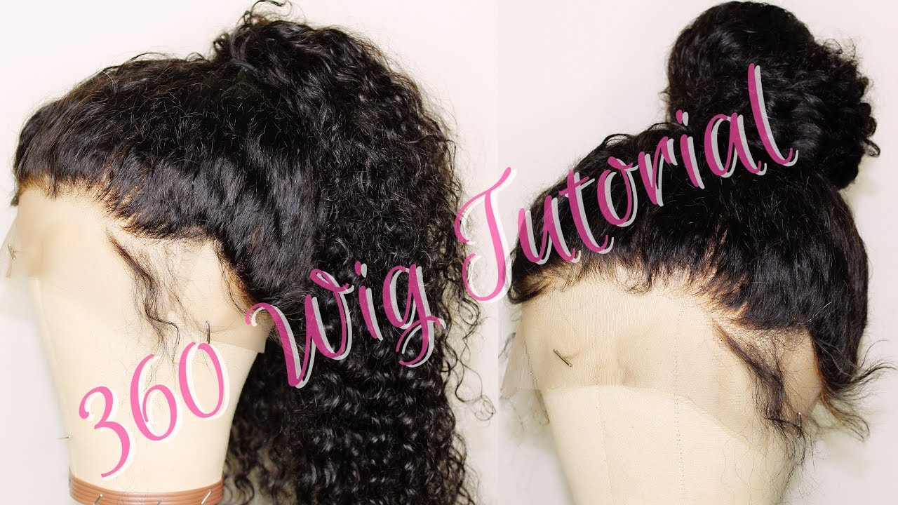 Making A 360 Lace Wig | Start To Finish - YouTube