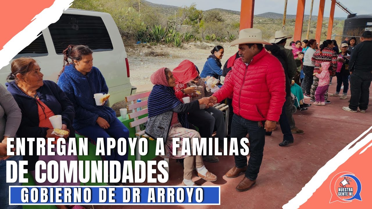 Entregan apoyo a familias de comunidades de Dr Arroyo - YouTube