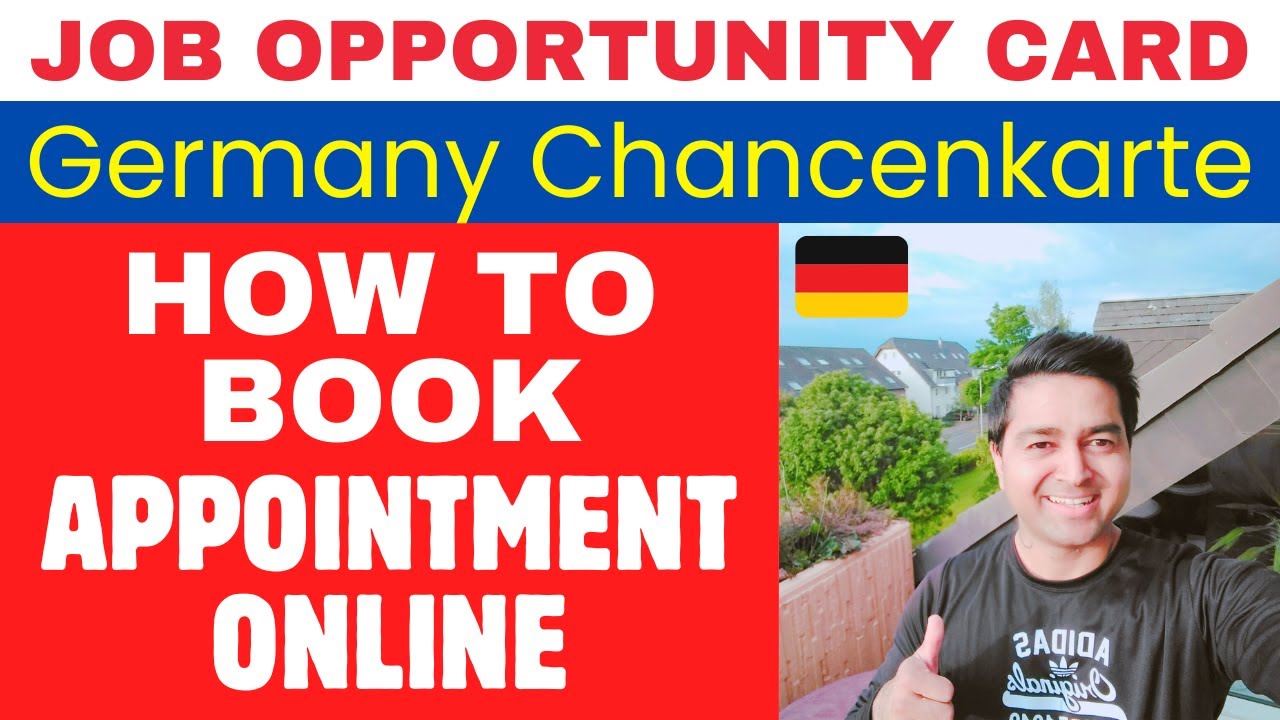 How to Book Appointment for Opportunity Card Germany | Chancenkarte ...