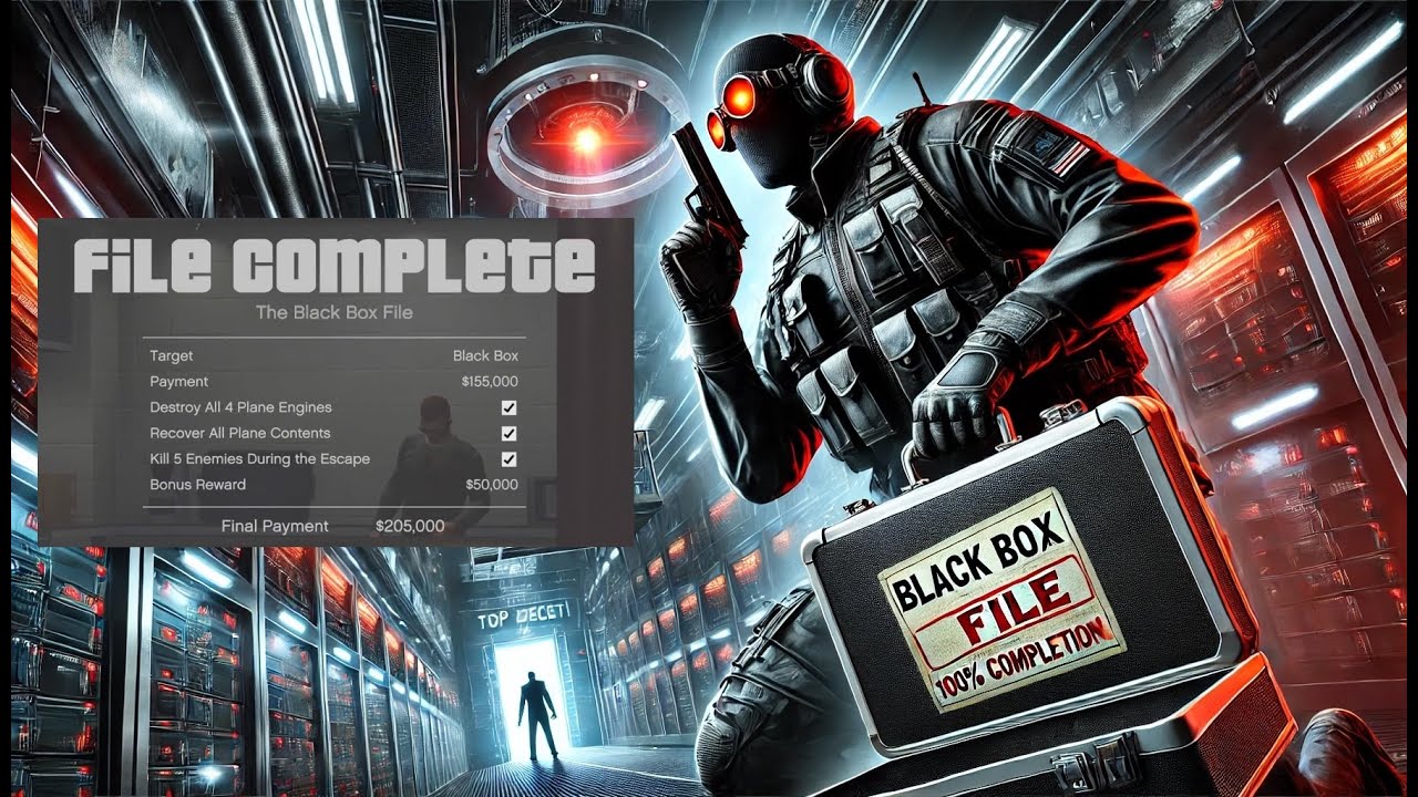 GTA 5 Online - Black Box File Mission (100% Completion) - Agents of ...