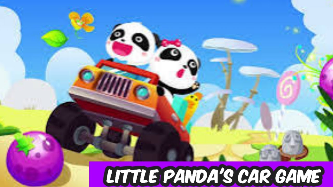 ponda little car Little Panda's car pandas - YouTube