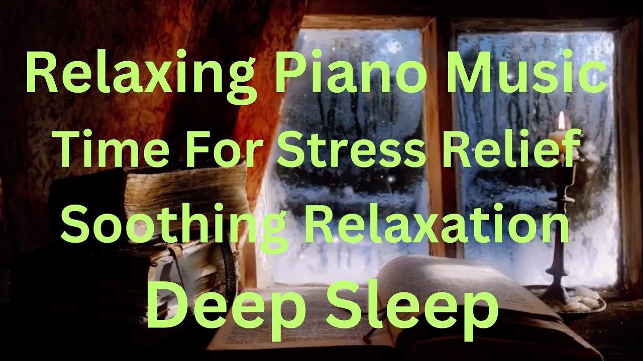 RELAXING PIANO MUSIC - STRESS RELIEF - SOOTHING RELAXATION - DEEP SLEEP ...