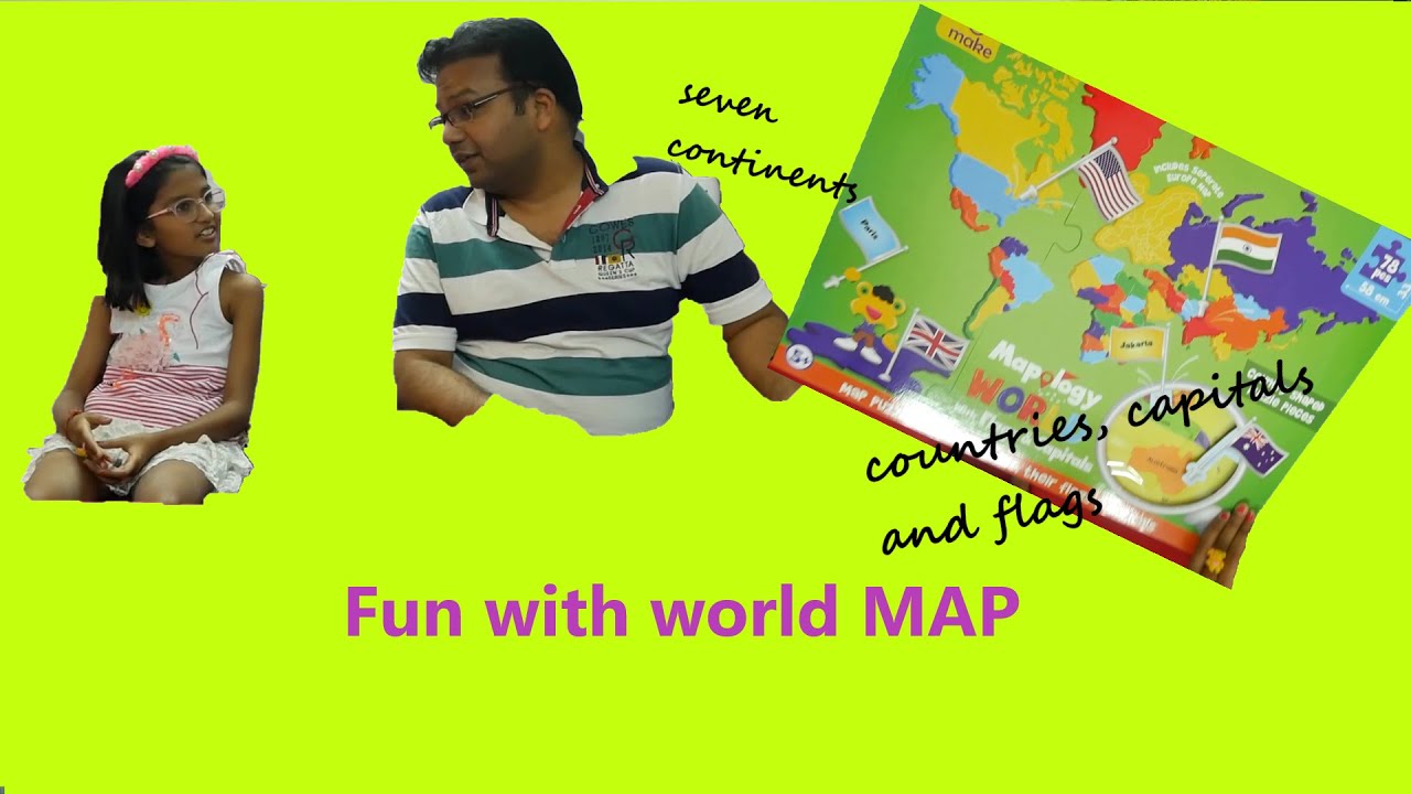 Mapology fun learning world countries- seven continents of the world ...