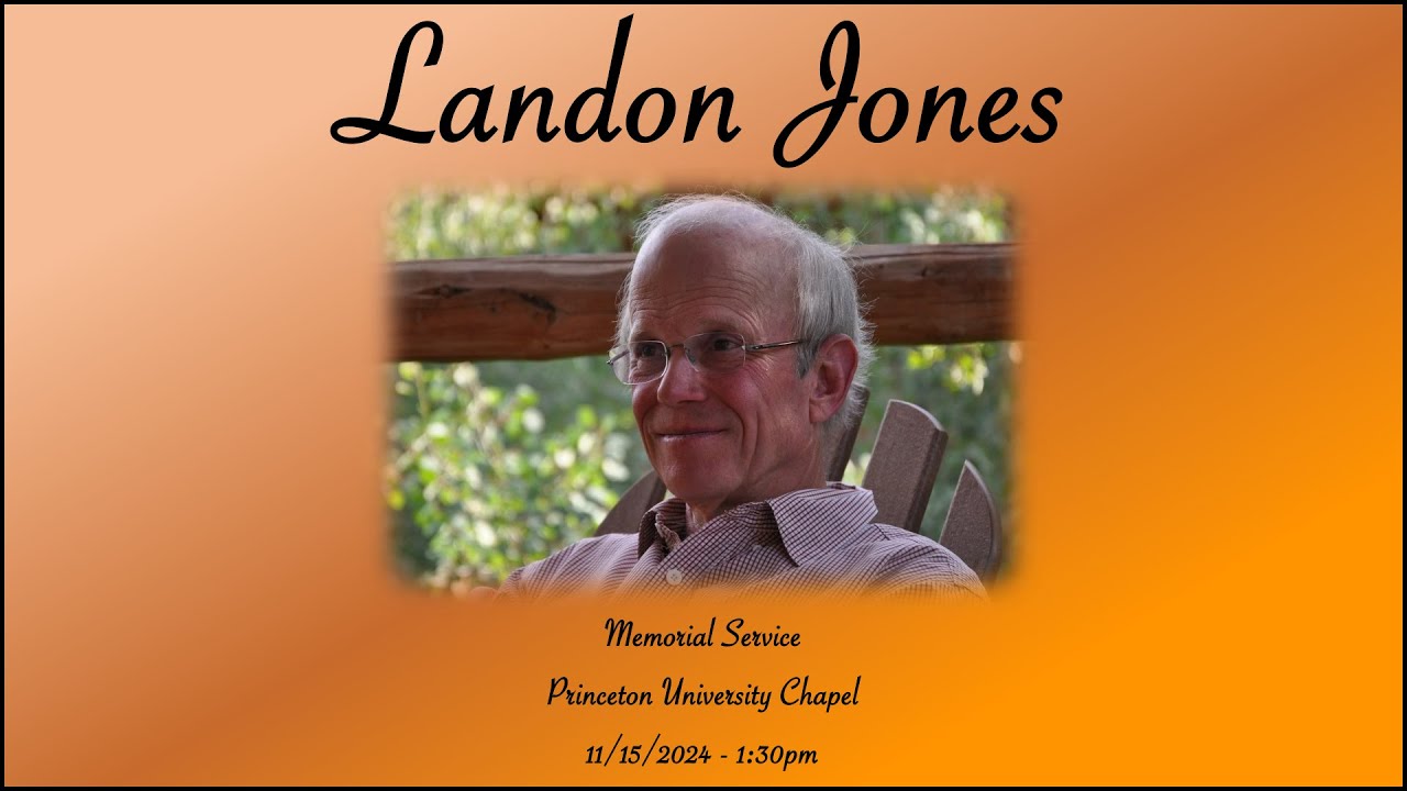 Landon Jones - Memorial Service - YouTube