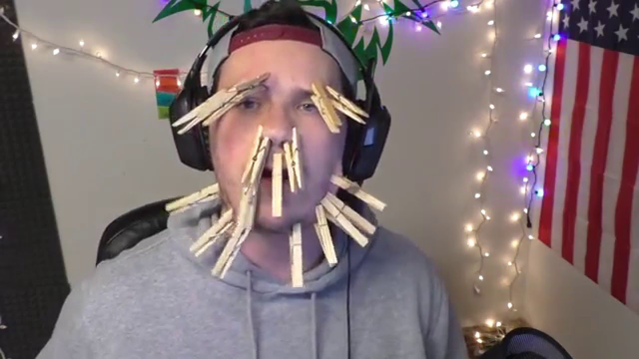 CLOTHESPIN CHALLENGE! - YouTube