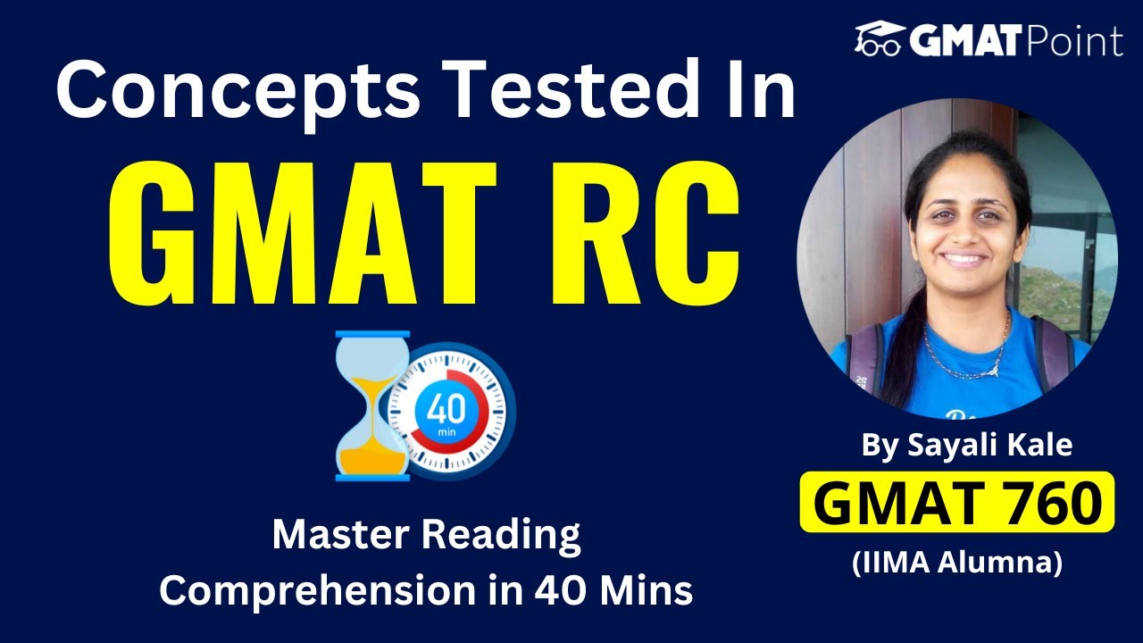 #2 GMAT Reading Comprehension - Concepts Tested | Key Strategies To ...