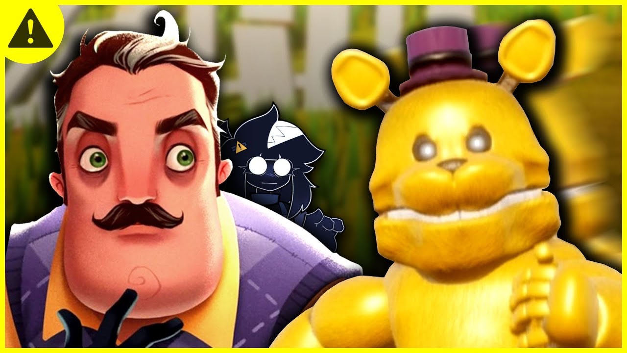 Phisnom vs Hello Neighbor's Fredbear Challenge - YouTube