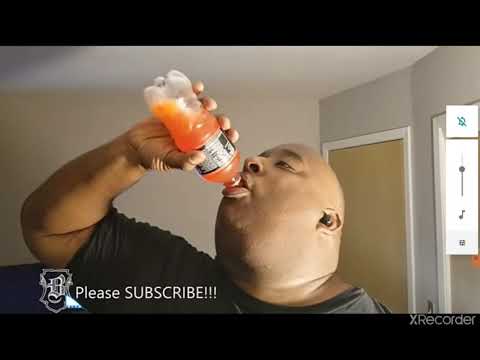 Man chugs 80oz of Mountain Dew!!!!