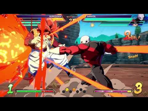 DBFZ - Alekovich(SS4 Gogeta/Vegeta Blue/Android17) vs Danjol(Jiren/Android 17/Adult Gohan) - YouTube