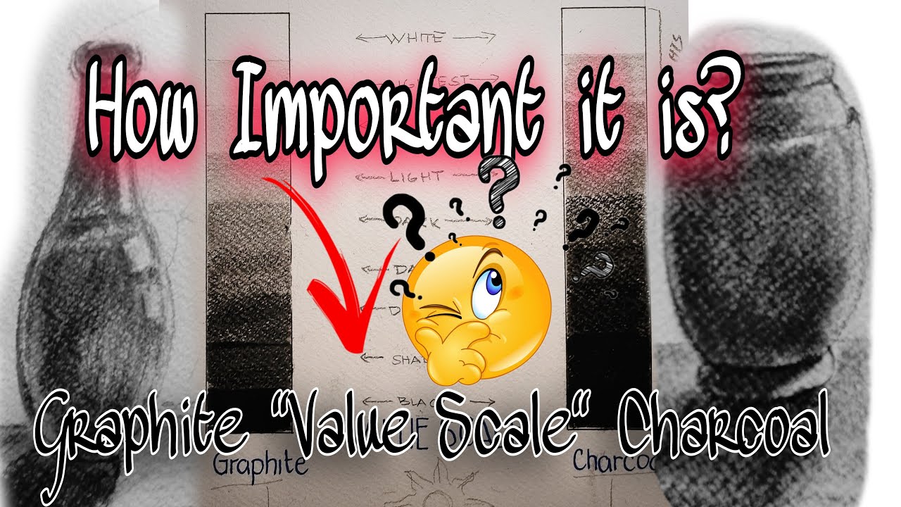 Value Scale for Graphite & Charcoal Pencils - YouTube