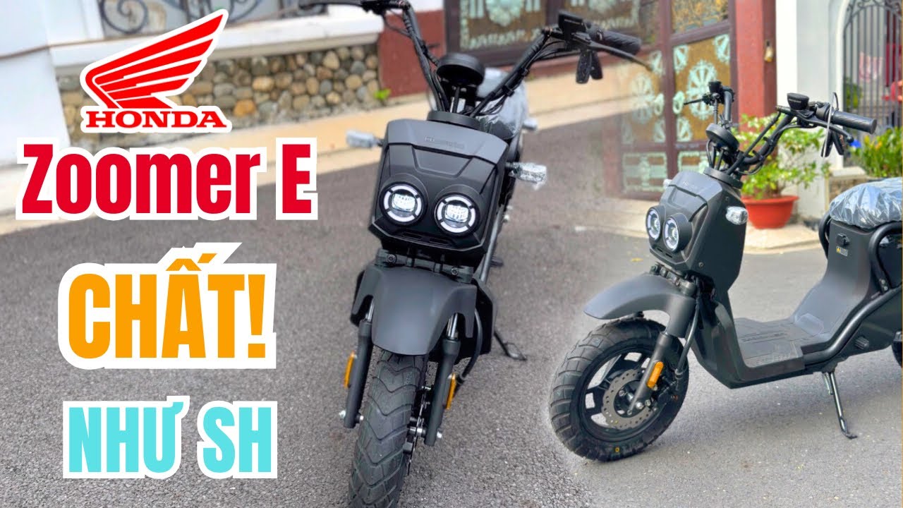 Honda Zoomer E - Chất lượng như chiếc SH nhập Ý - YouTube