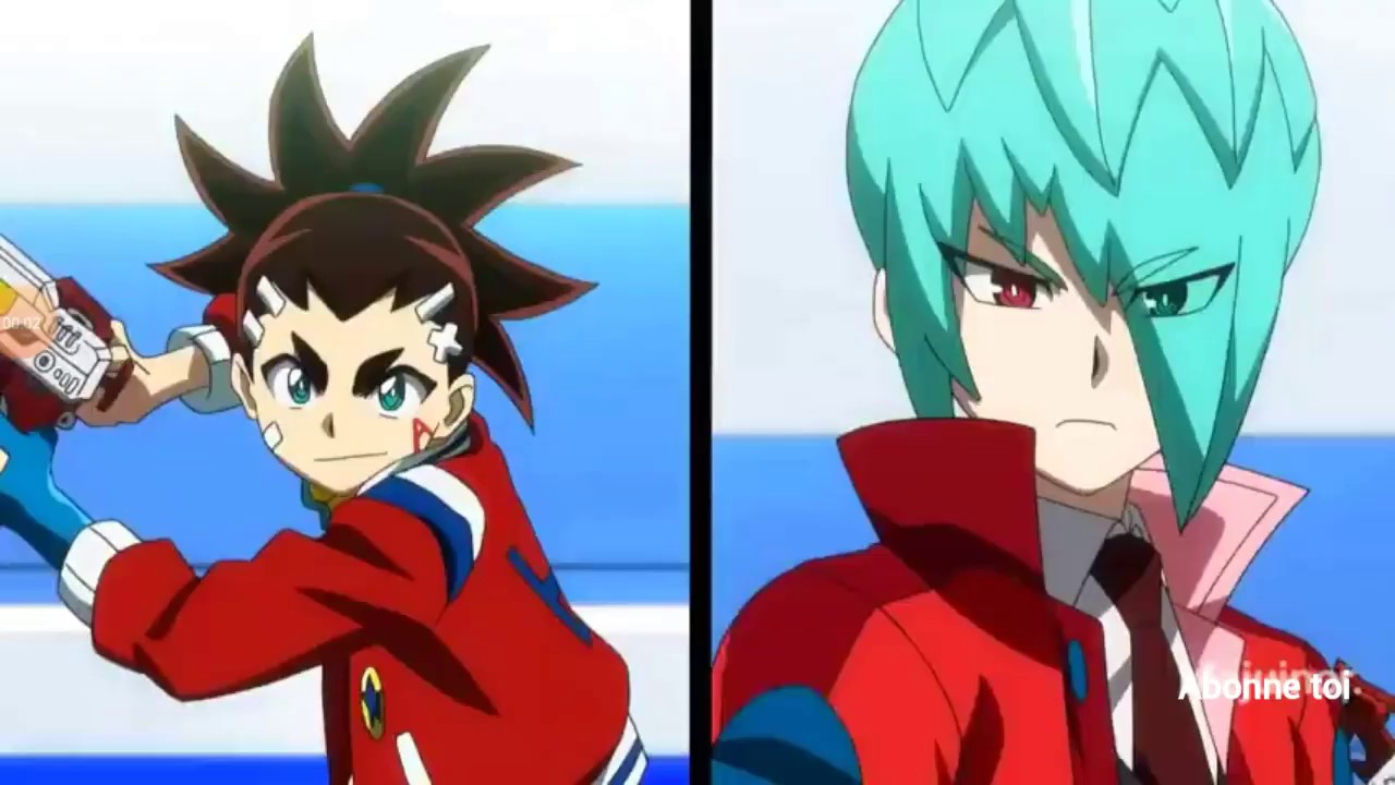 Beyblade burst GT Aiga Vs Delta Vs Arthur [AMV] épisode 28 - YouTube