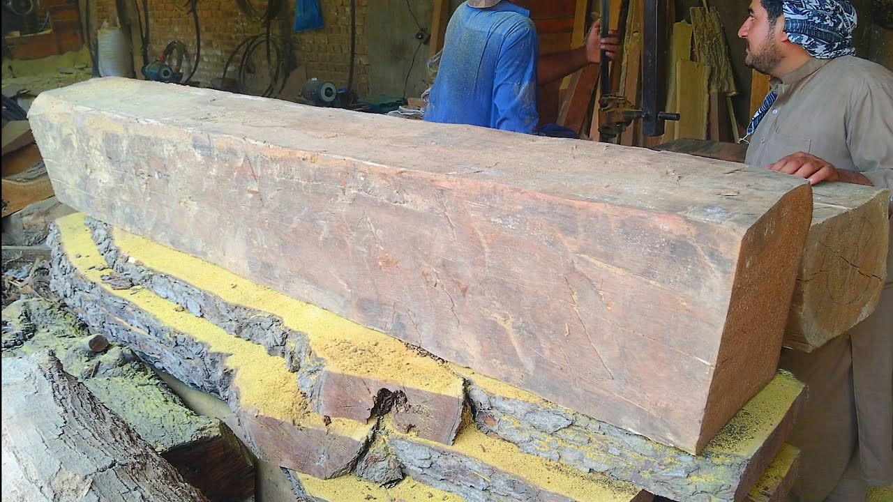 Wait And Watch How They Recover Old Useless Wood And Give Him New Shape ...