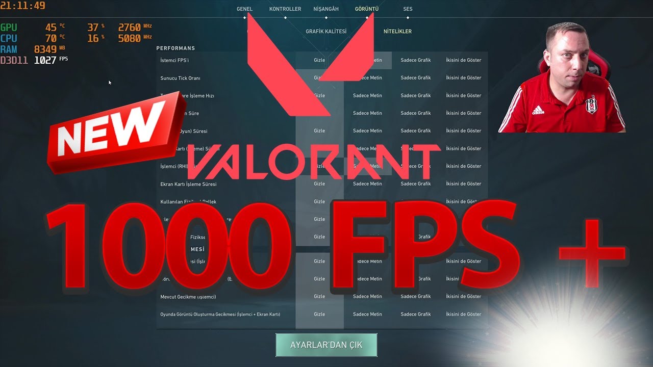 #reklam VALORANT FPS ARTTIRMA 1000 FPS + 🚀🚀🚀 - YouTube