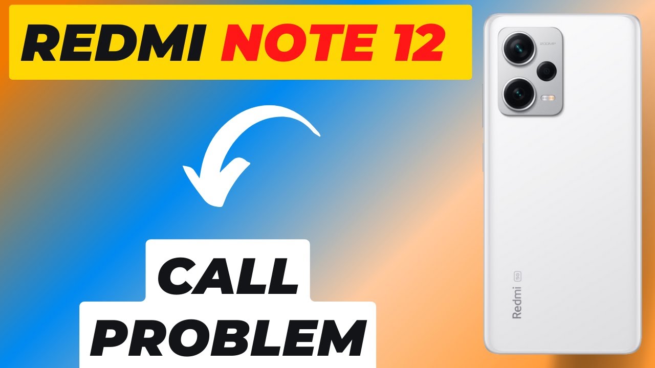 Redmi Note 12 How to fix Call Problem || Redmi Note 12 Call issue - YouTube