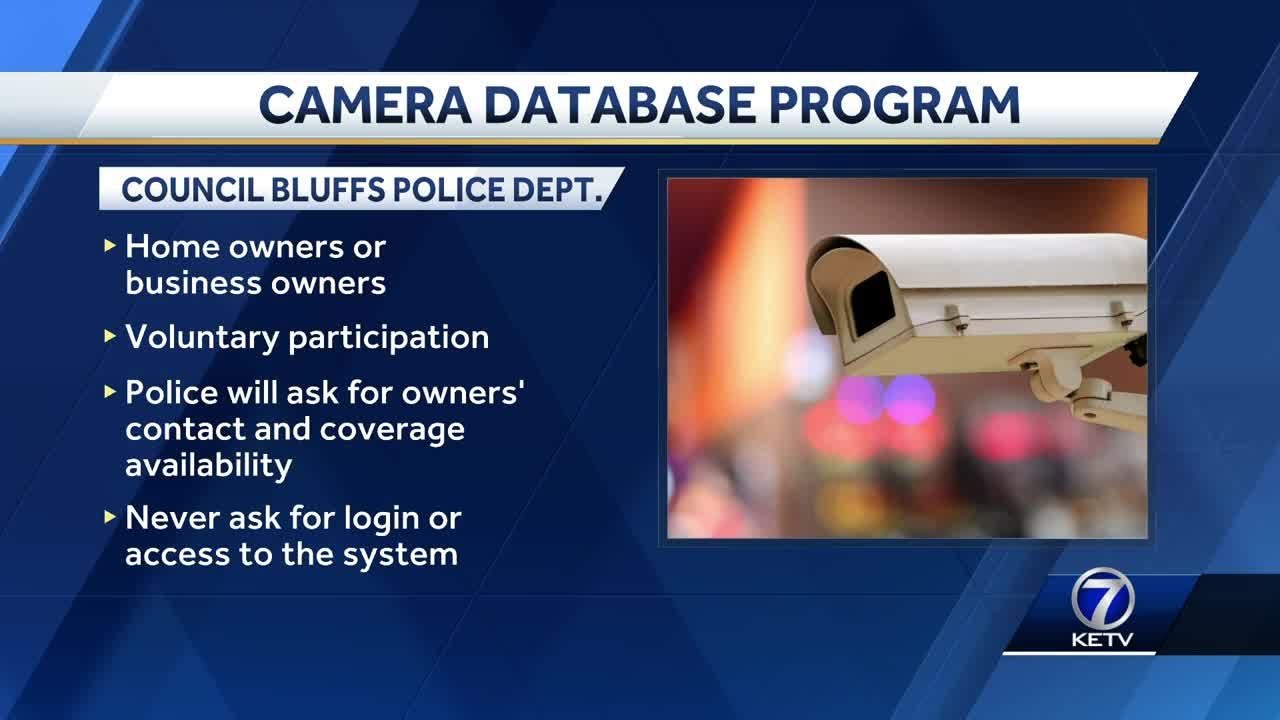 Council Bluffs police launch camera database program to help officers ...
