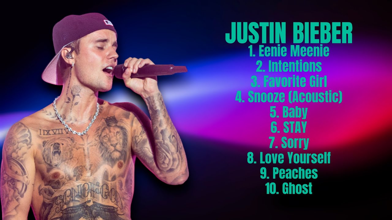 Justin Bieber-Year's music sensation anthology-Premier Tracks Playlist ...