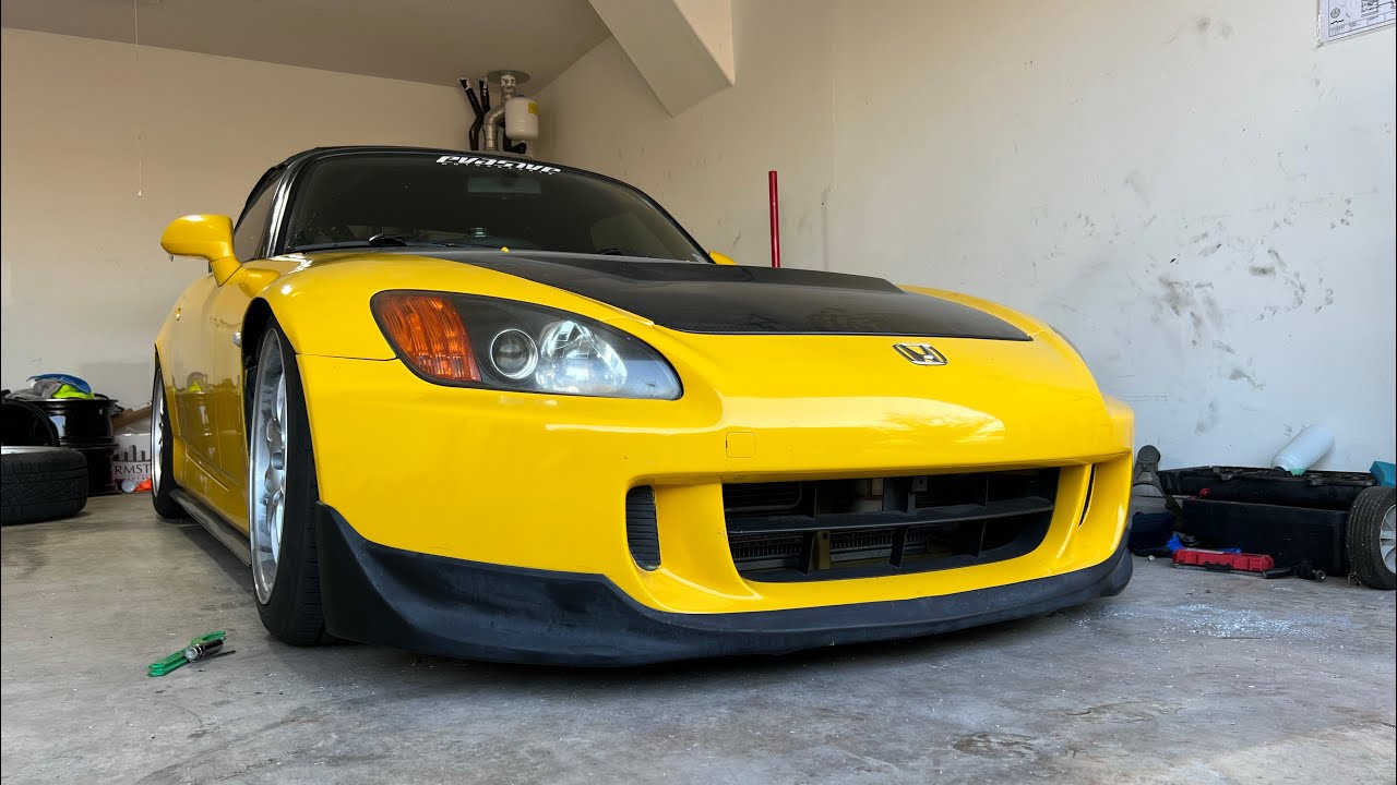Slamming my S2000 to the ground! - YouTube