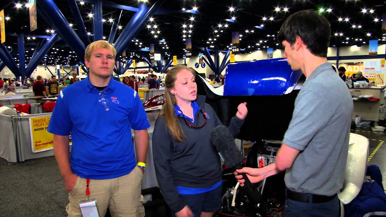 Eco Cars - Shell Eco Marathon - Louisiana Tech Interview - YouTube