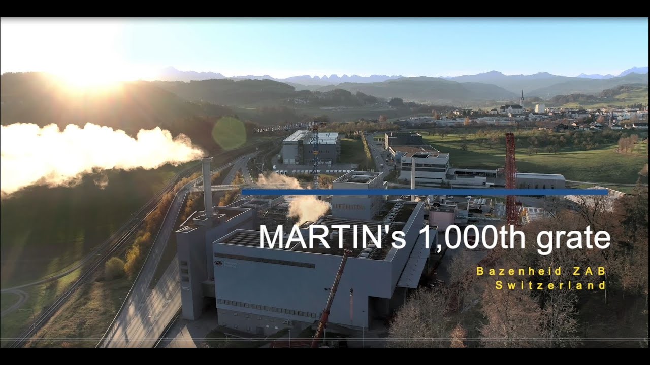 The 1000th MARTIN grate in Bazenheid ZAB, Switzerland: How a line is ...