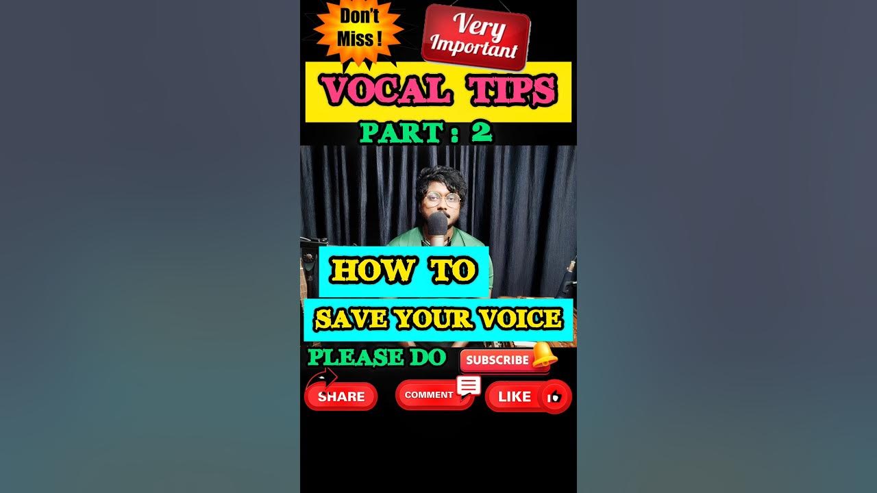 How to Save Your Voice:The Ultimate Guide|Vocal exercises।রেওয়াজ।গান ...