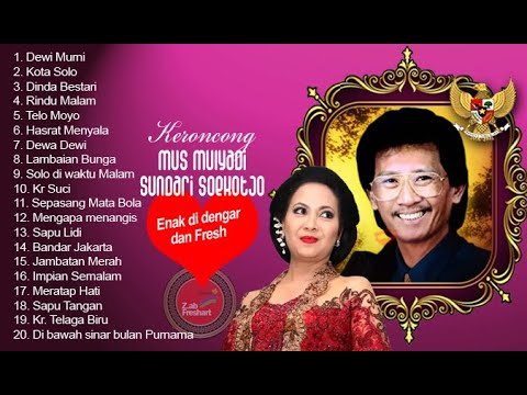 Keroncong Syahdu Mus Mulyadi & Sudari Soekotjo(video+Liryc): Rasa Nyess...
