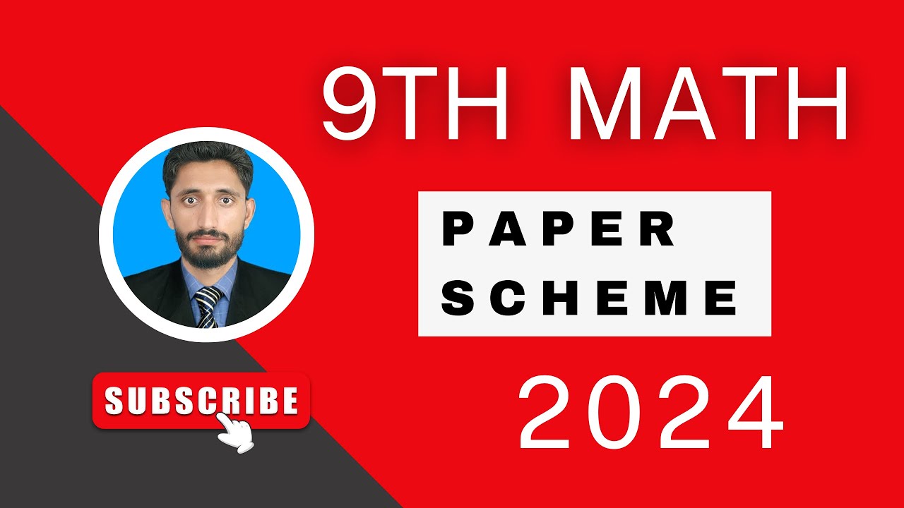 9th class math pairing scheme 2024 | 9th class math paper scheme 2024 # ...