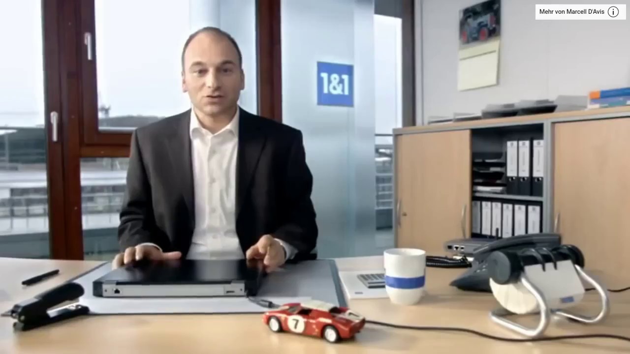 Hallo Ich Bin Marcel Davis 1&1 - YouTube