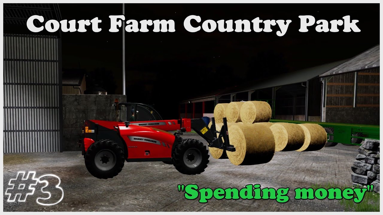 FS22 | Court Farm Country Park #3 | "Spending money" | Farming ...