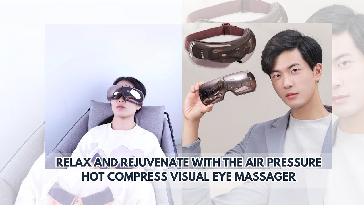 Air Pressure Hot Compress Visual Eye Massager - YouTube