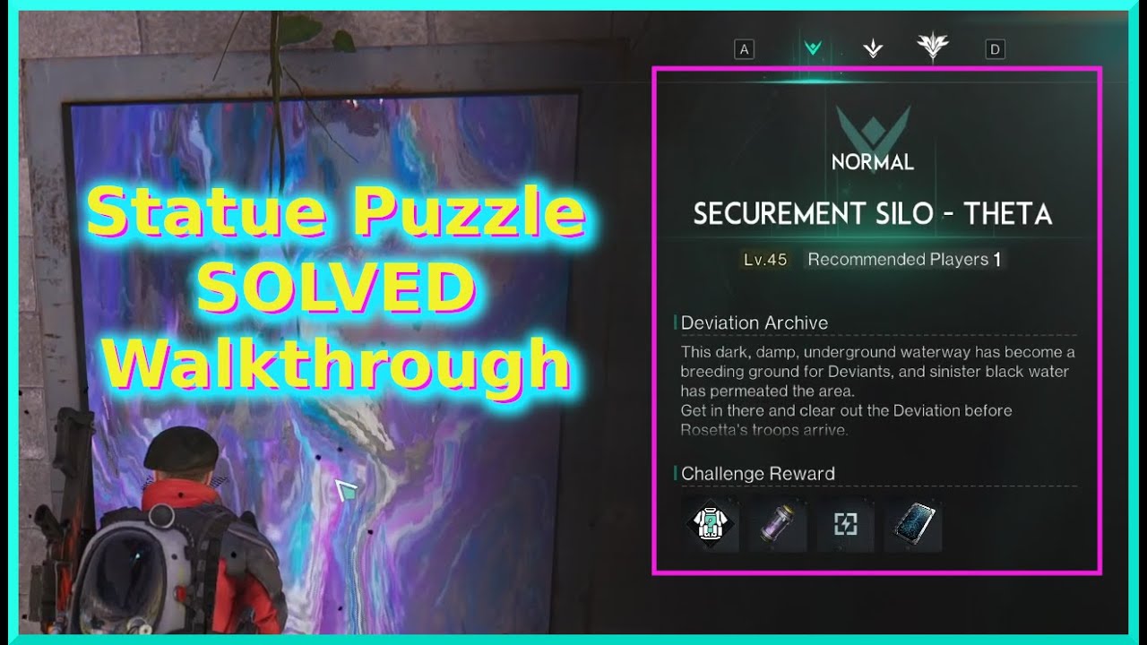 Securement Silo Theta: Statues Puzzle Solved | Once Human - YouTube