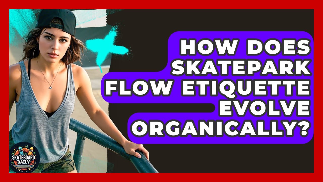 How Does Skatepark Flow Etiquette Evolve Organically? - Skateboard ...