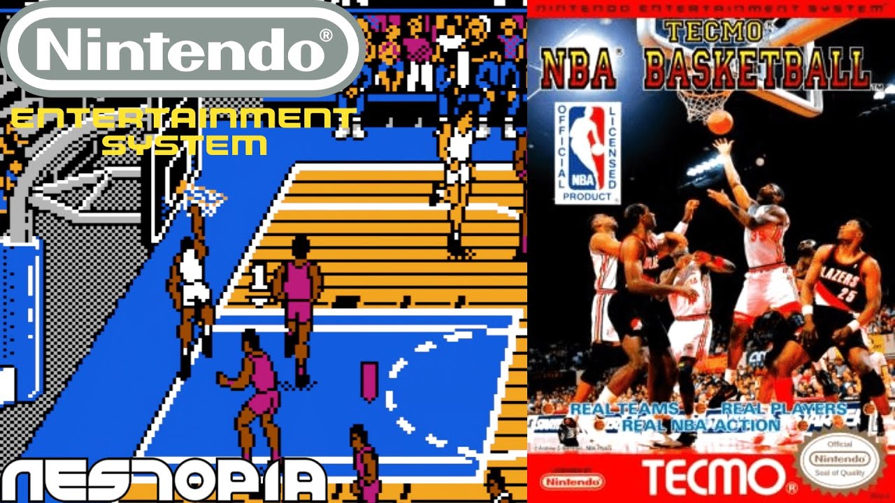 Tecmo NBA Basketball (1992) Nintendo Entertainment System (NES ...