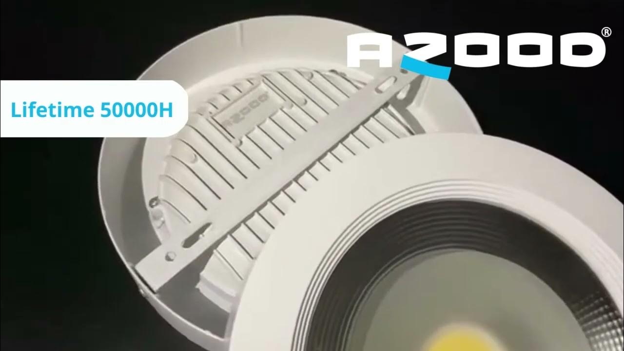 AZOOD LED COB DOWNLIGHT SURFACE @azoodksa445 - YouTube