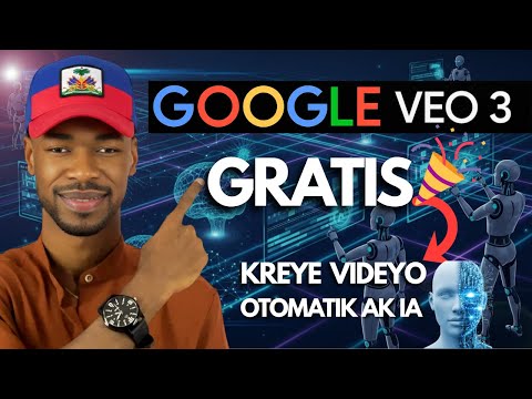 🥳 Komanse Kreye Videyo Pou Poste Sou Tiktok, Facebook, Youtube ak IA Google Vo3 a Gratis