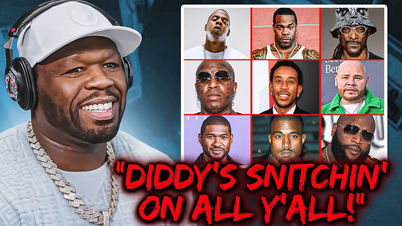 50 Cent Reveals The List of Rappers SCARED of Diddy’s Next Move - YouTube