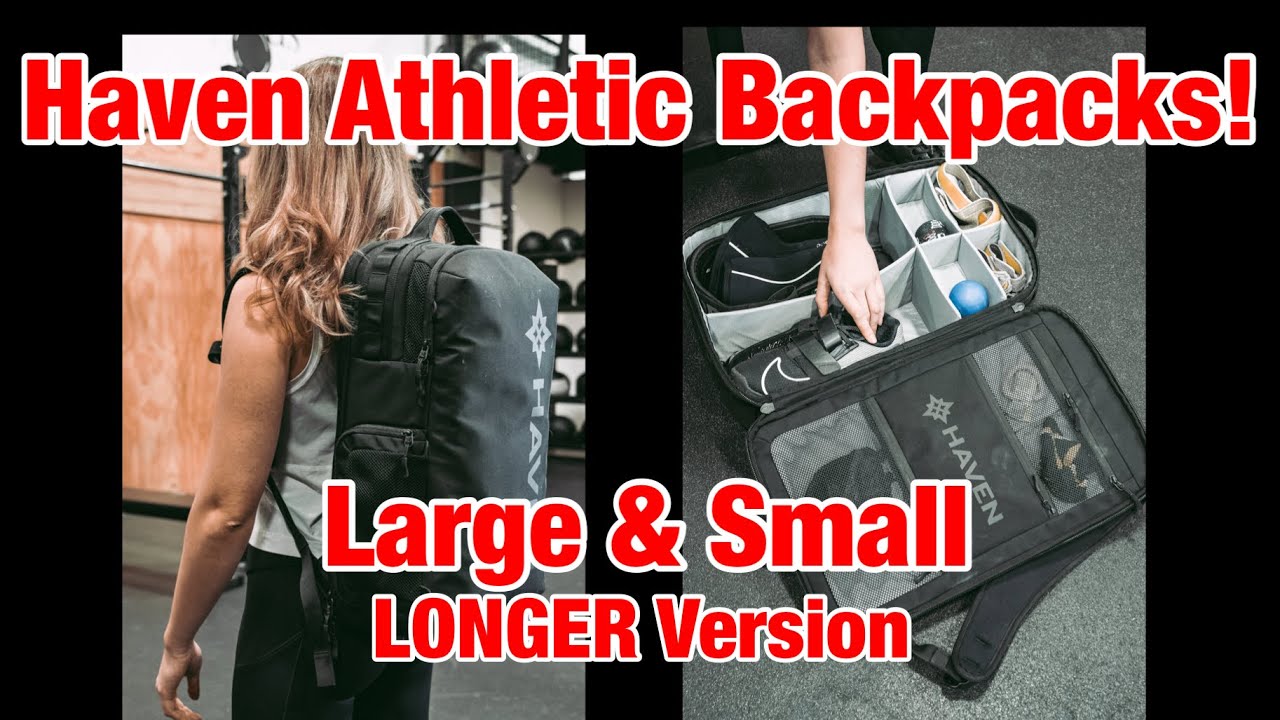 LONGER Haven Athletic Backpack Review! Large & Small, vs Large/Small ...