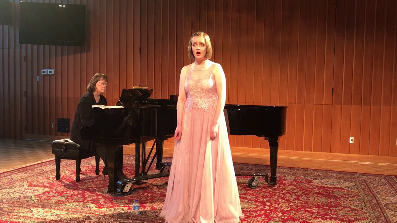 Sadie Recital 6 of 13 - "Du Bist Die Ruh" - YouTube