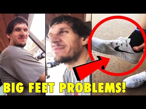 7'3 Boban Marjanovic Can't Join CYCLING CLASS Due To His Size 20 Shoes!