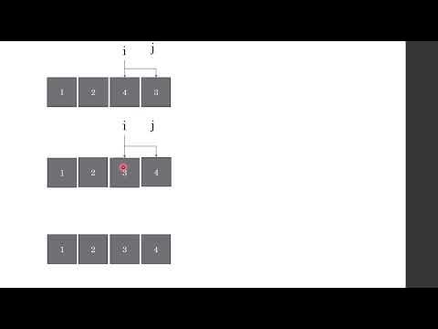 Simple sort Algorithm - YouTube