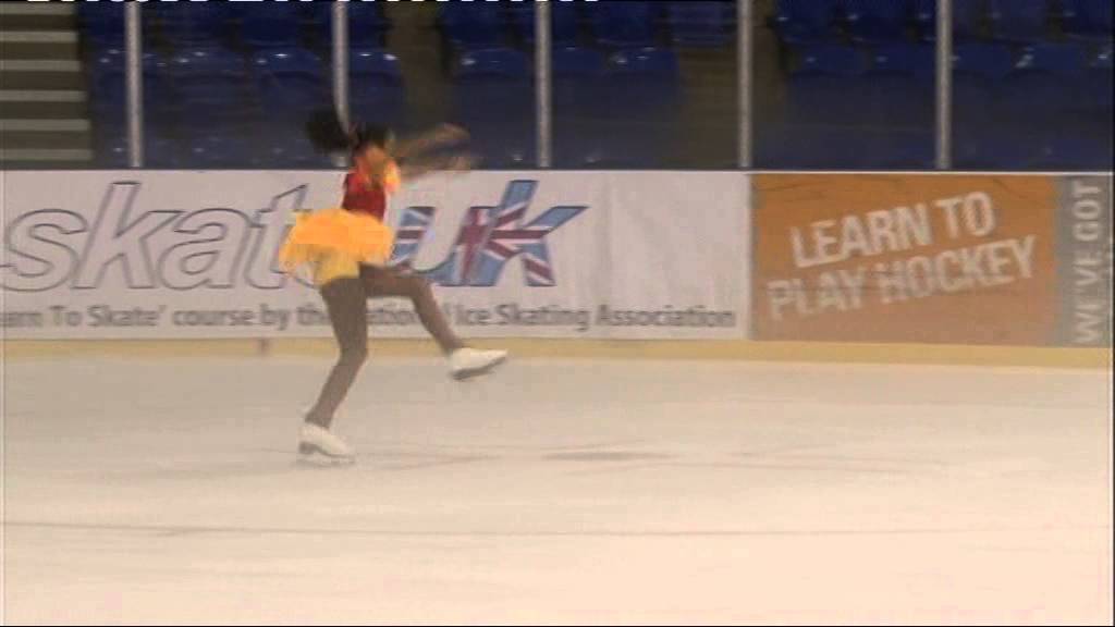 Marney Thompson Ice Skating - YouTube
