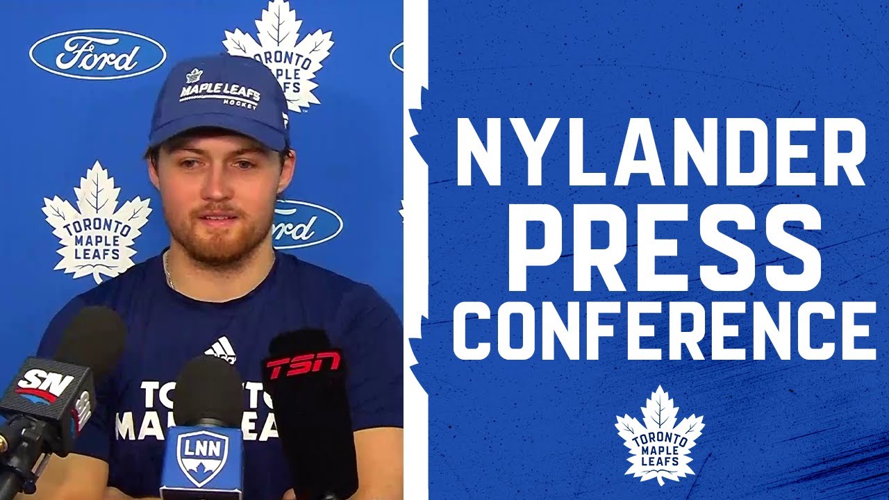 William Nylander Practice | Toronto Maple Leafs ahead of Calgary Flames ...