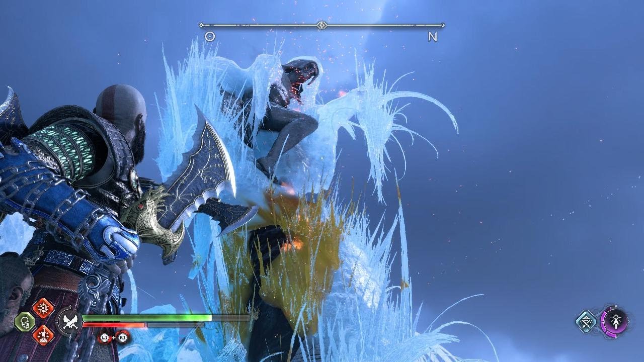 Como Encontrar a Sinmara en Muspelheim God of War Ragnarök - YouTube